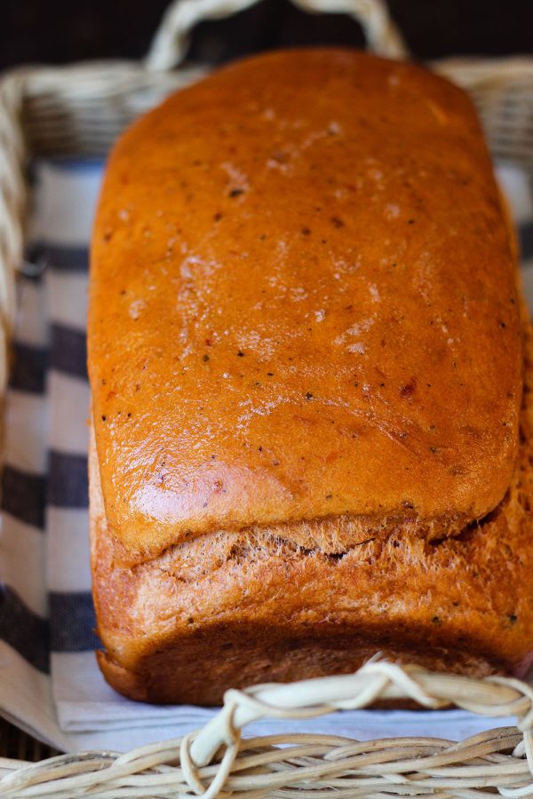 Bread Machine Easy Tomato Basil Bread - Red Star® Yeast