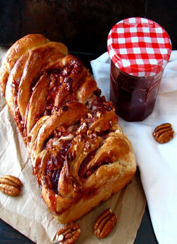 Raspberry Pecan Swirl Bread - Red Star® Yeast