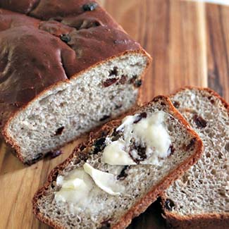 No Knead Prune and Spice Bread - Red Star® Yeast