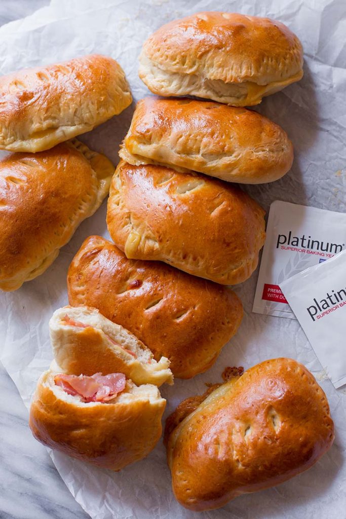 How to make Homemade Ham and Cheese Pockets Recipe | Red Star® Yeast