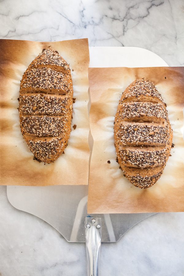 Master Dough - No Knead Whole Wheat Bread recipe tutorial