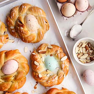 Bread Machine Easter Egg Bread Ring - Red Star® Yeast
