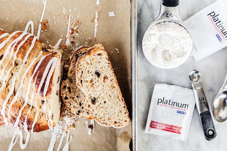 Braided Rum Raisin Bread - Red Star® Yeast