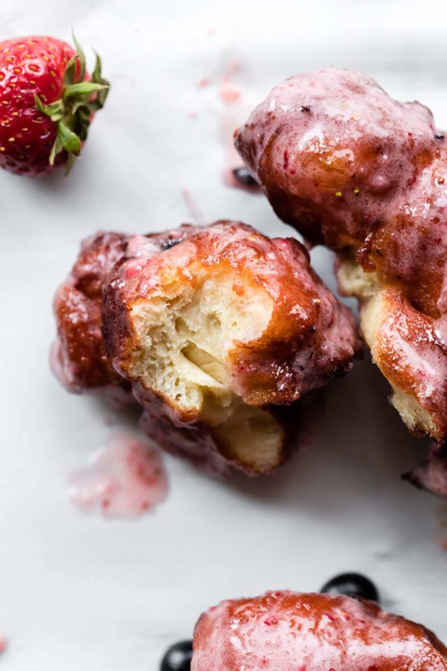 How to Make Homemade Berry Fritters | Red Star® Yeast