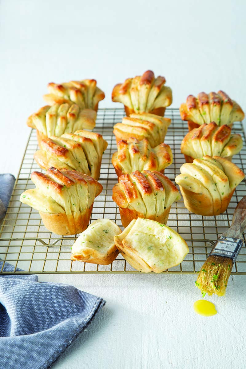 Sour Cream Fantails | Red Star® Yeast