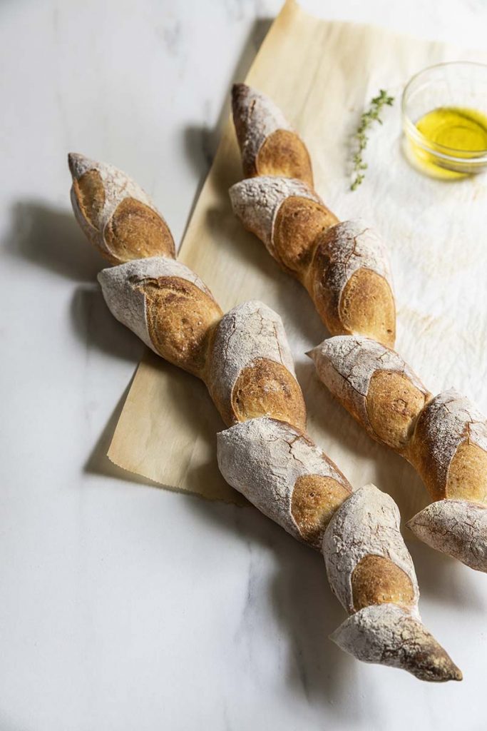 No Knead Artisan Pain d'Epi - Red Star® Yeast