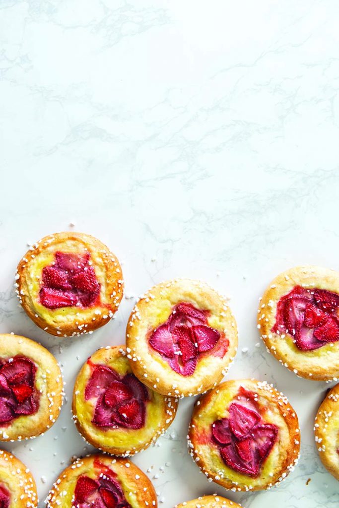 Strawberry Brioche Tarts | Red Star® Yeast