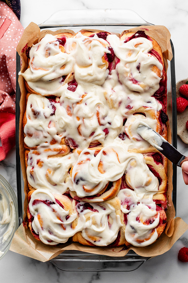 How to Make Raspberry Swirl Sweet Rolls | Red Star® Yeast