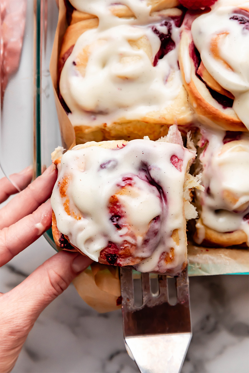 How to Make Raspberry Swirl Sweet Rolls | Red Star® Yeast