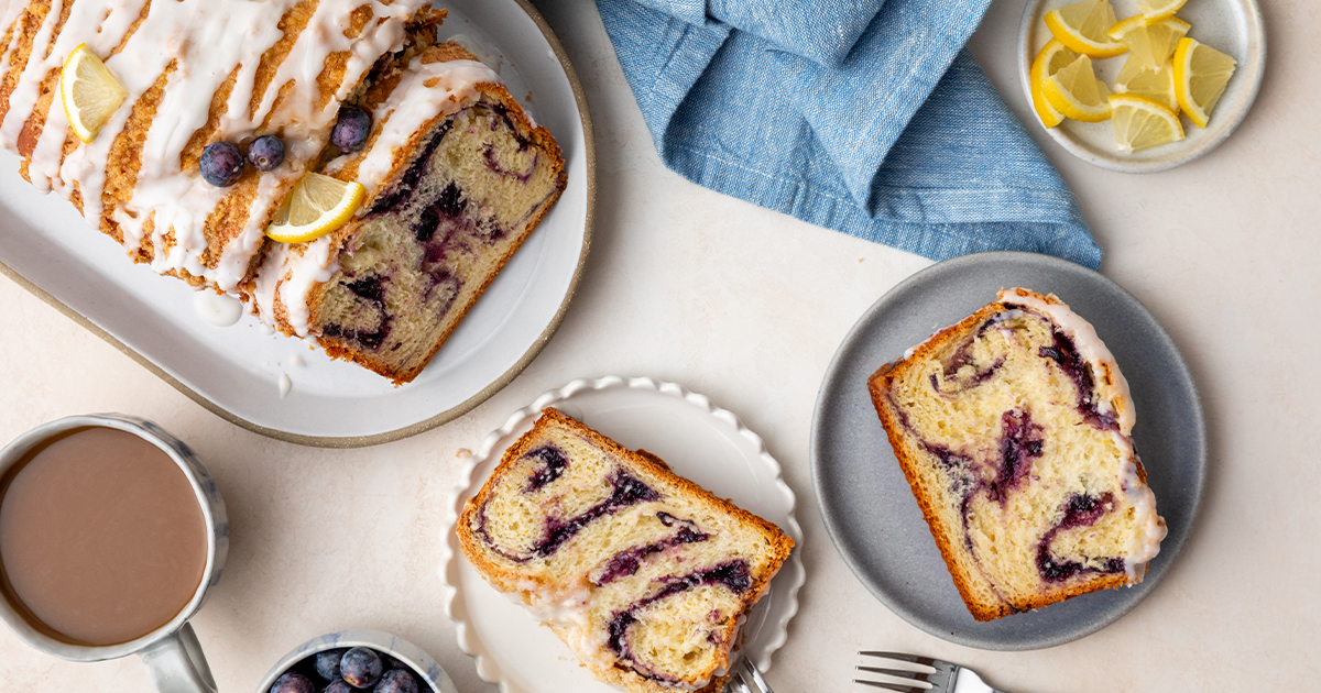 Lemon Blueberry Babka Recipe | Red Star® Yeast